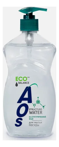 ᐉ Средство для мытья посуды AOS Structure water крупным оптом купить по ...